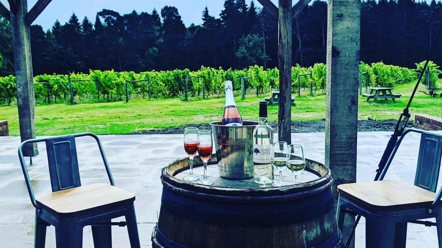 Wine Terrace Bookings - Oaken Grove Vineyard